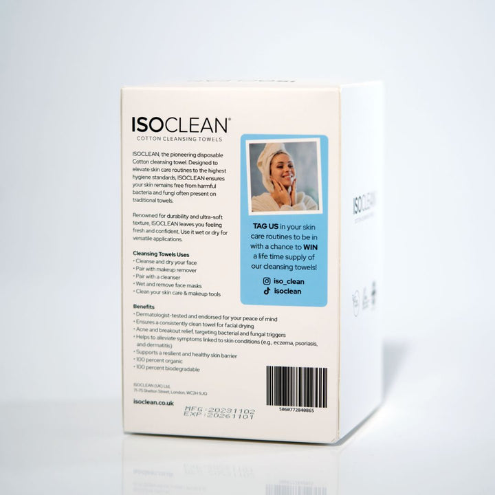ISOCLEAN Cotton Cleansing Towels – Isoclean Pro